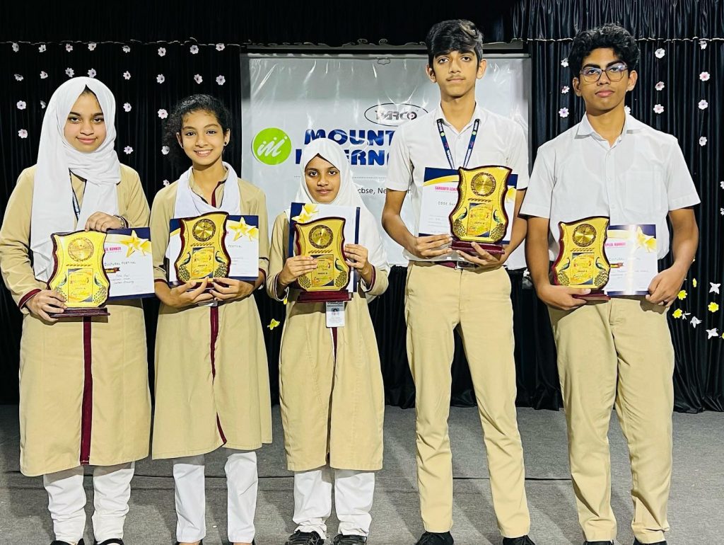 CBSE SAHODAYA CULTURAL FESTIVAL – Prize Winners – Mount Guide International